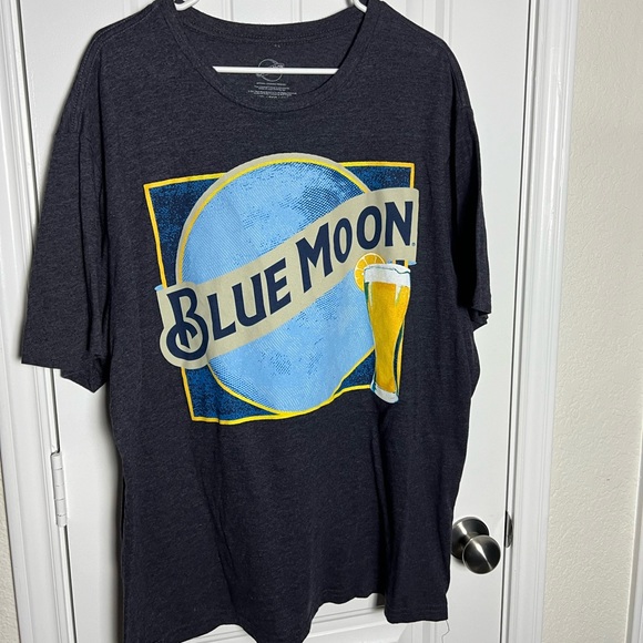 Blue Moon | Shirts | Mens Blue Moon Graphic Tee | Poshmark